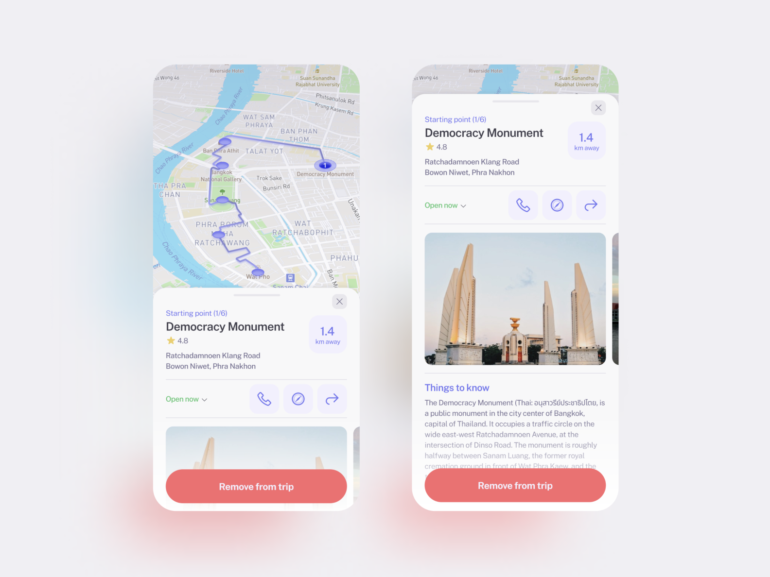 Daily UI 029 — Map by Valentin Bach on Dribbble