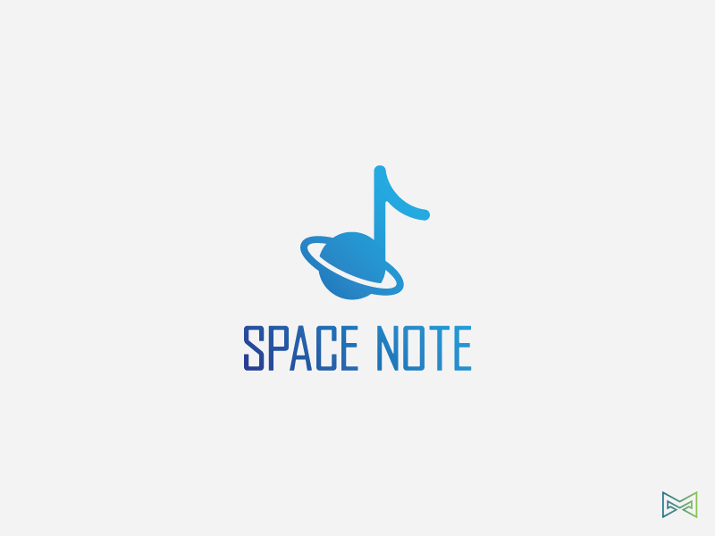 Space Note Logo by Maria_Krusteva on Dribbble