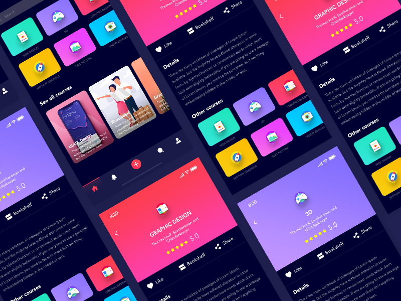 Designer App by 300Mind UI/UX for MindInventory on Dribbble