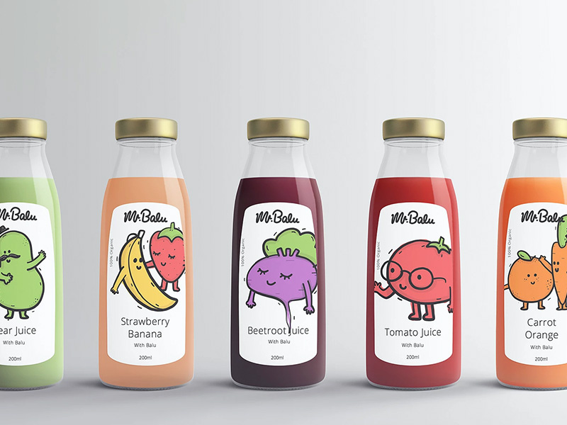 Mr Balu Juice by LA MONA Studio on Dribbble
