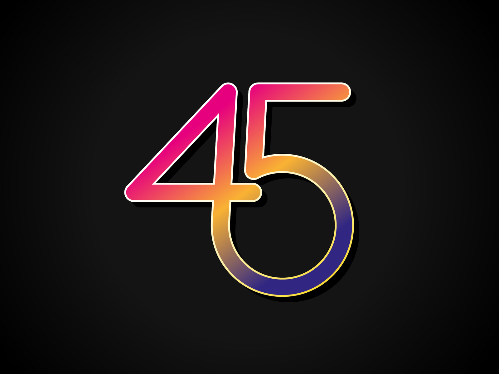 45 in colour by Burrows.Design on Dribbble