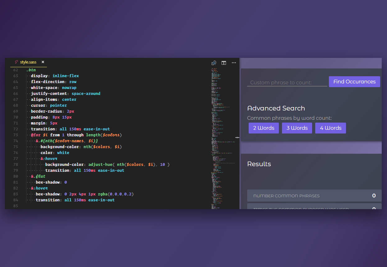 Sass Button by George Gomez on Dribbble