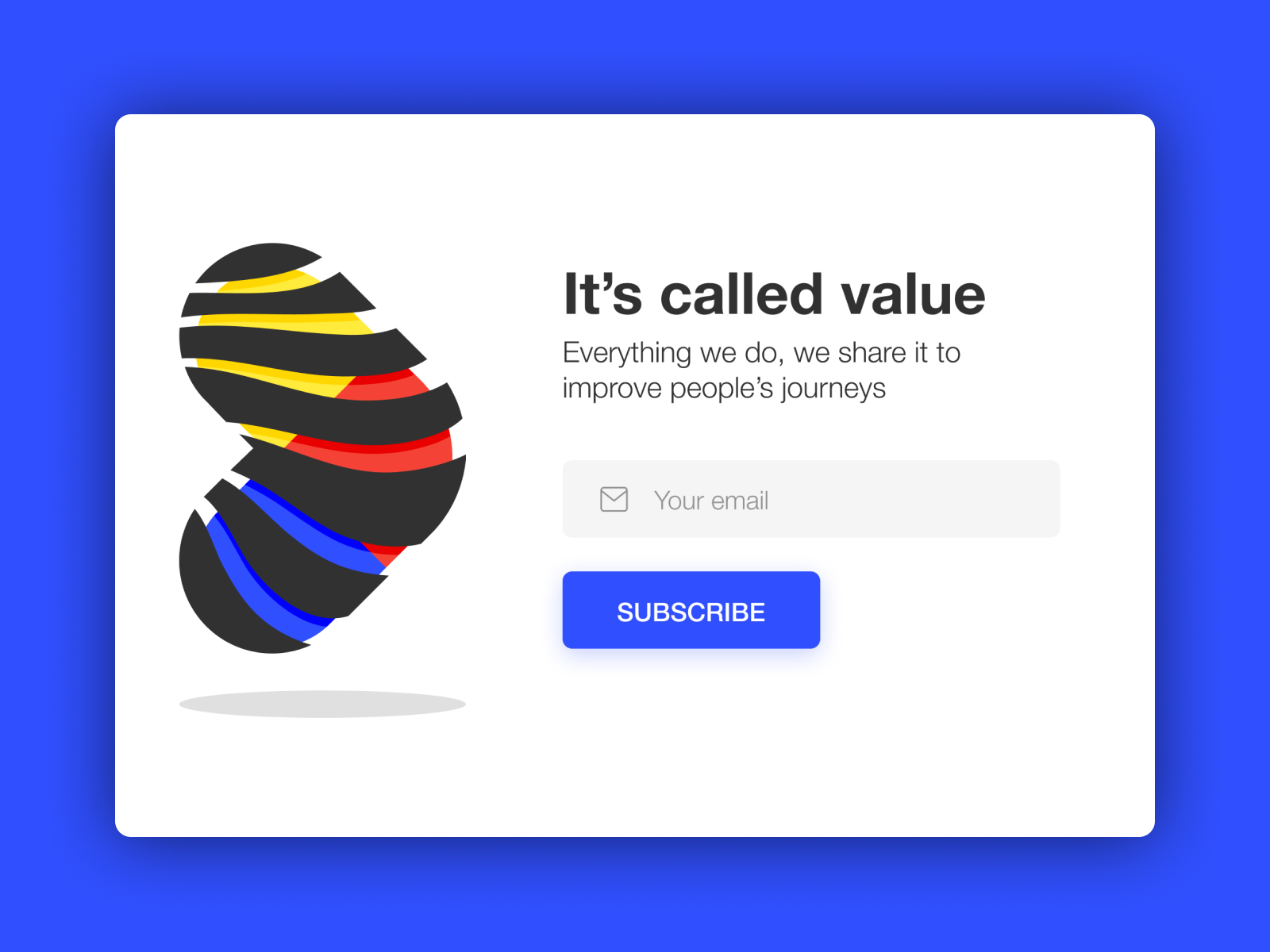 Daily UI #026 - Subscribe by Miquel Parera - simplified complexity on ...