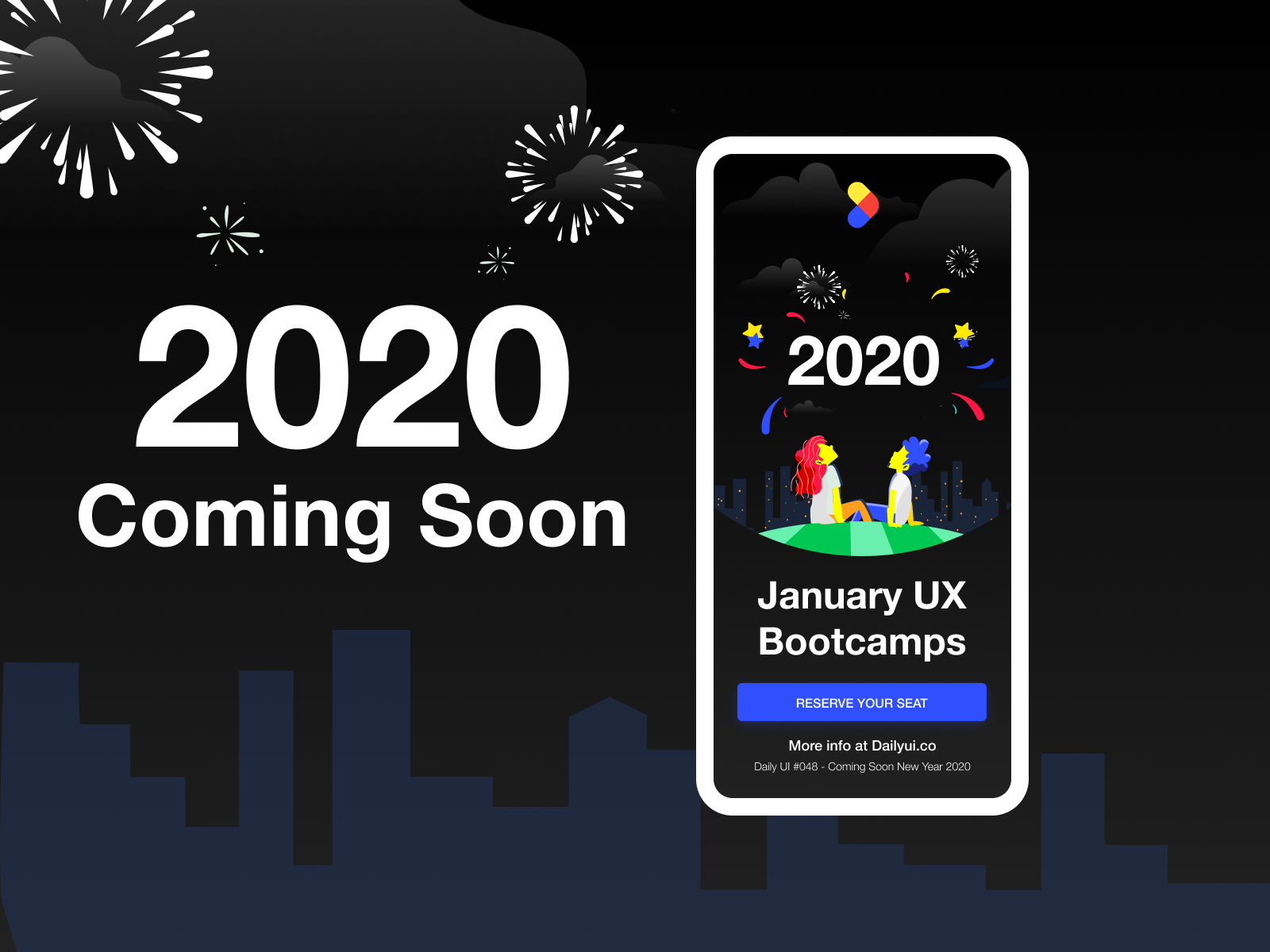 Daily UI #048 - Coming soon by Miquel Parera - simplified complexity on ...
