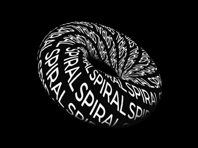 Experimental Typography Exercise N°06 by Moootion design on Dribbble