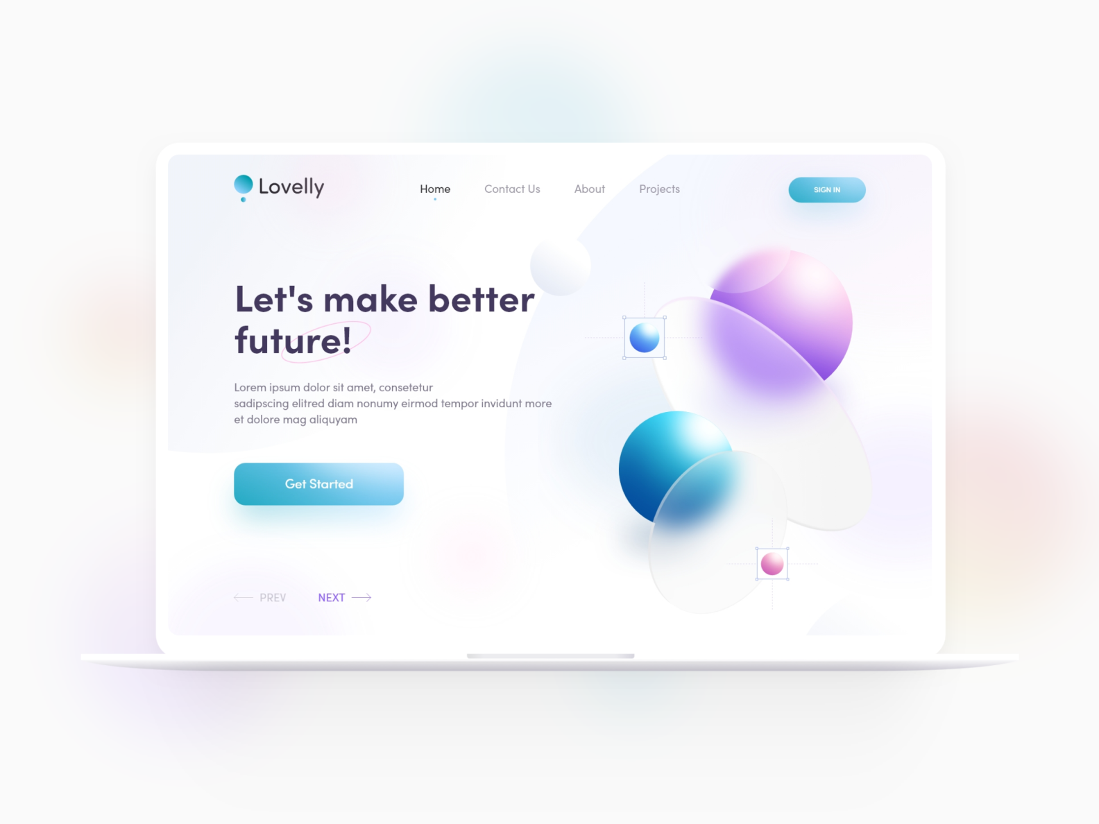 Lovelly | Modern Web UI 2021 by Bashar Bhuiyan on Dribbble
