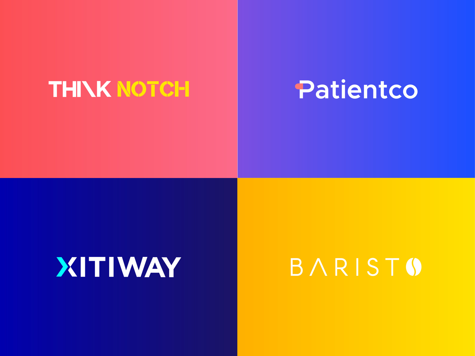 Wordmark Logos by Lalit on Dribbble