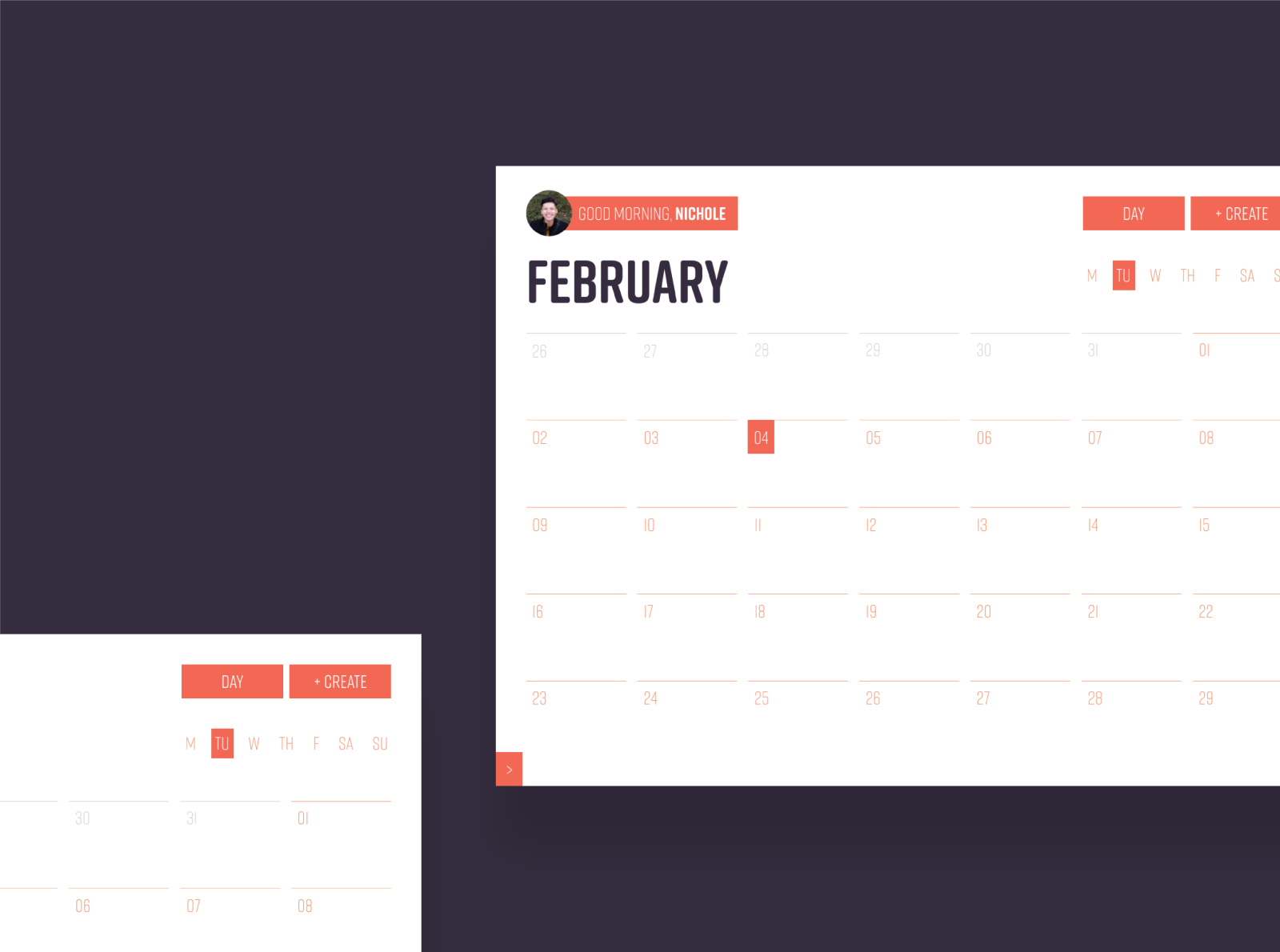 Adobe XD Challenge 01 • Content-Aware Layout by Nichole Huerta on Dribbble