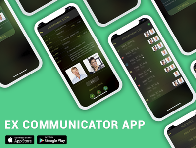 EX COMMUNICATOR APP by Zealous System on Dribbble