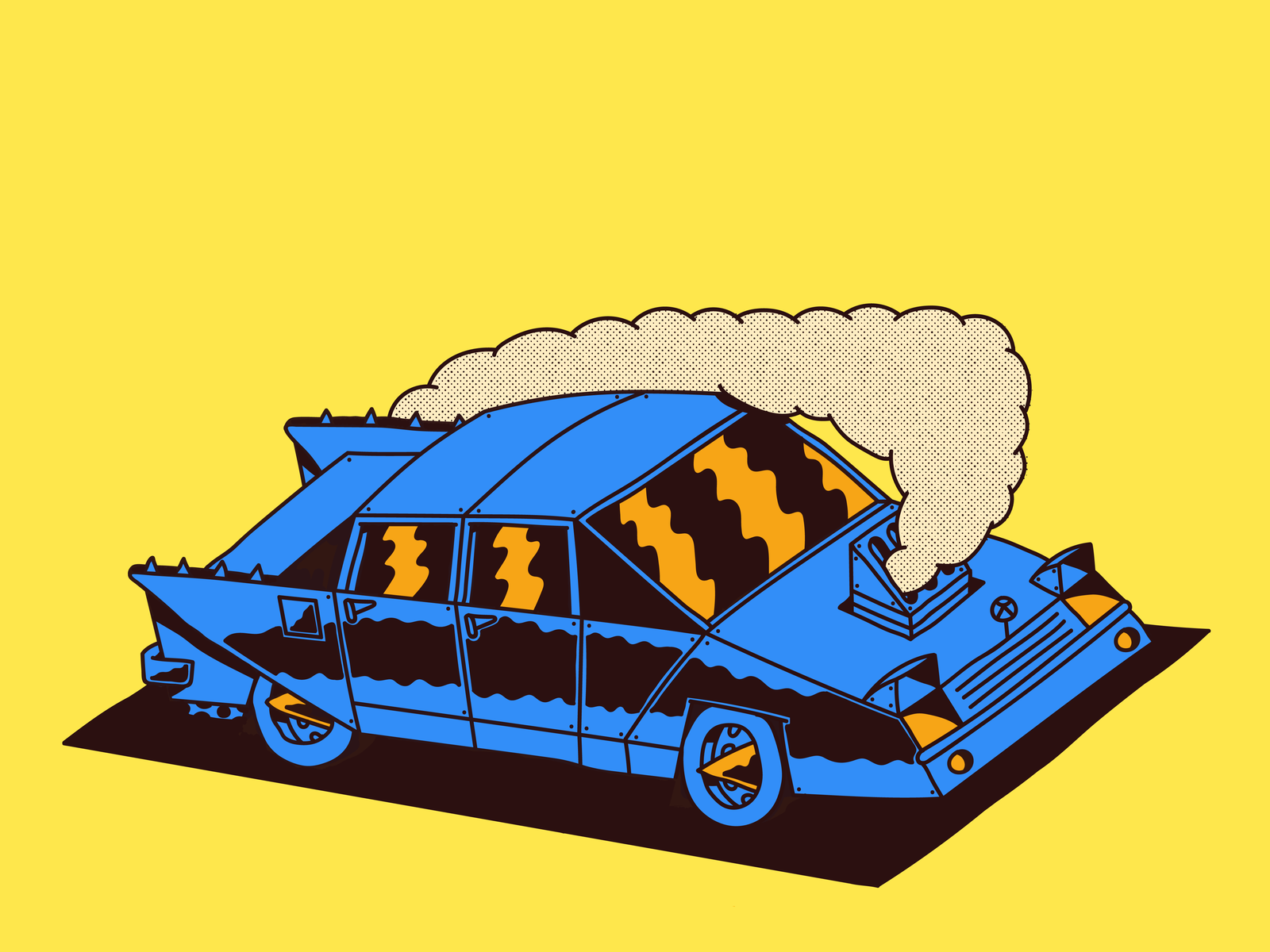 CRAPPY CARS/VOL. I by CRCKLZ on Dribbble