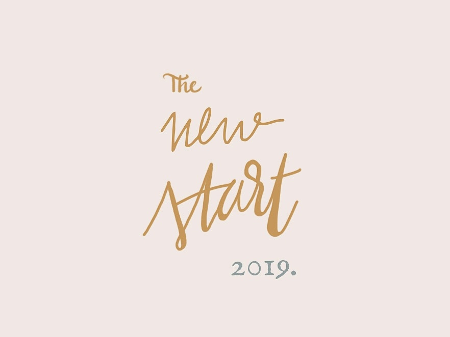 Lettering New start by Sarah Ligeon on Dribbble