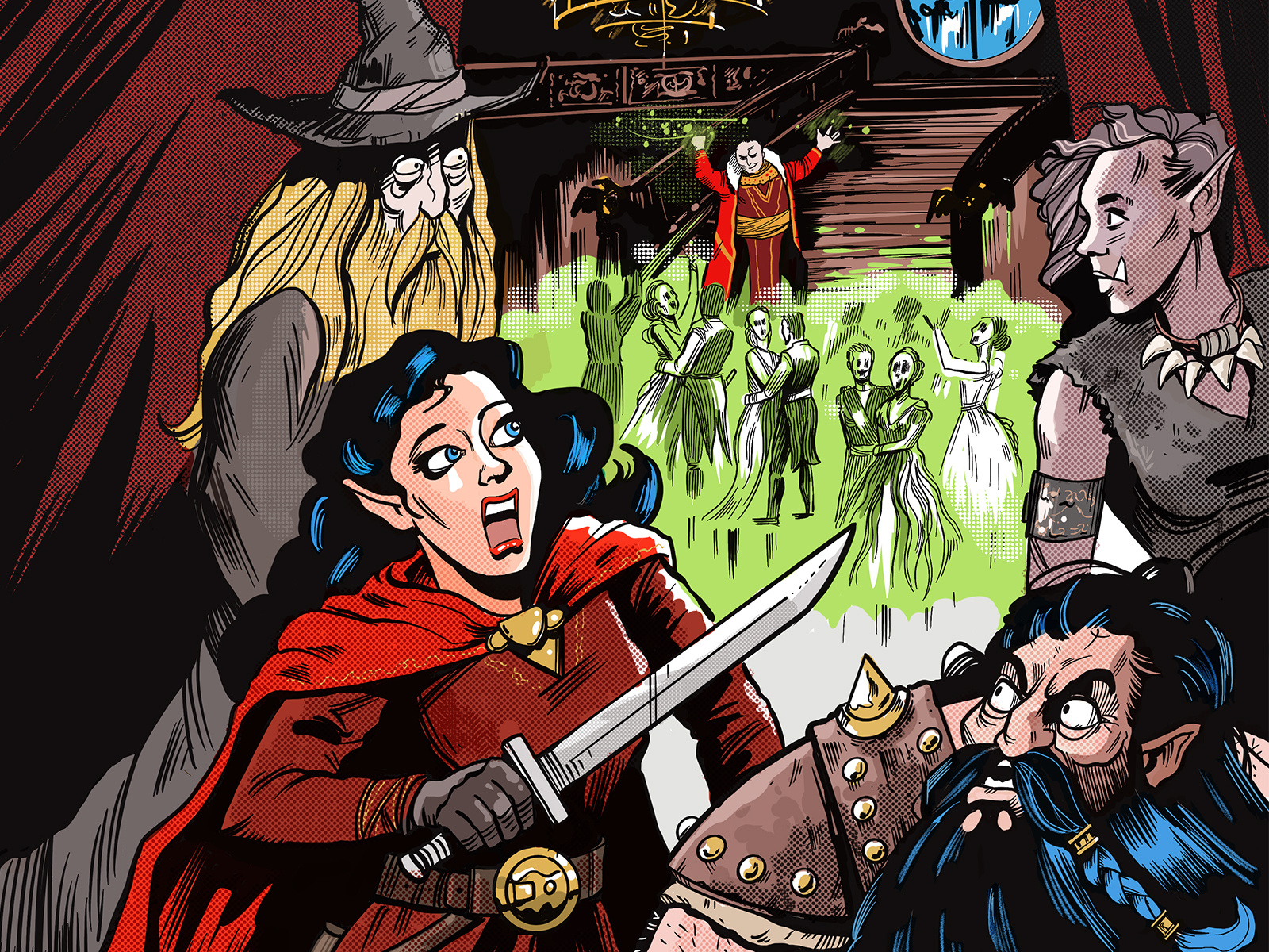 oh the horror! by Qamar Ramzan on Dribbble