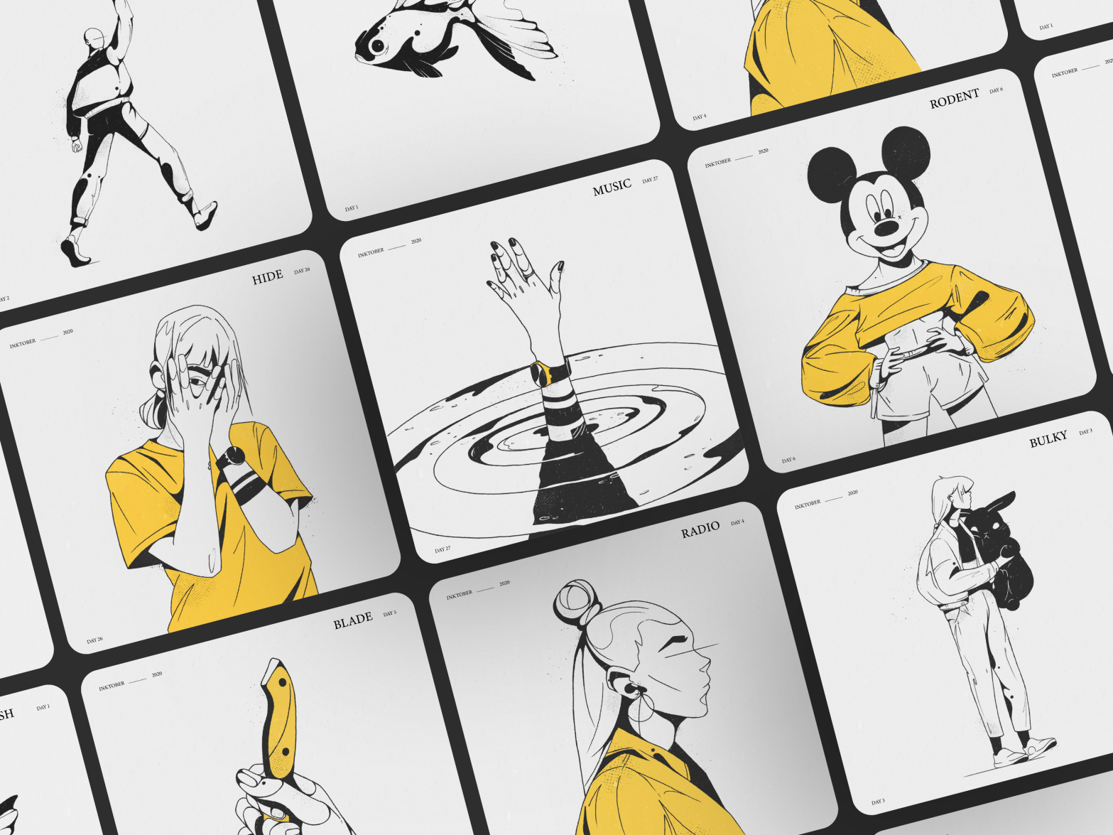Ink by Yana Shilova on Dribbble