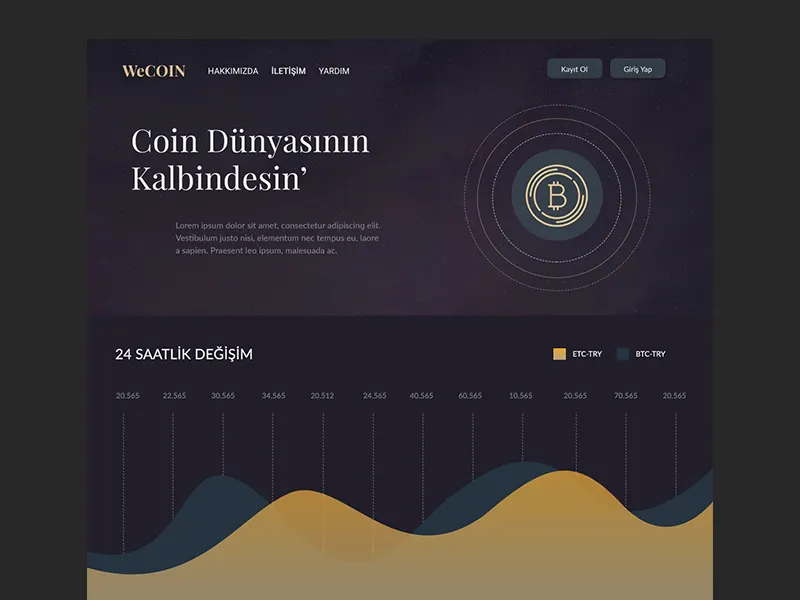 Bitcoin Web Design designs, themes, templates and downloadable graphic ...