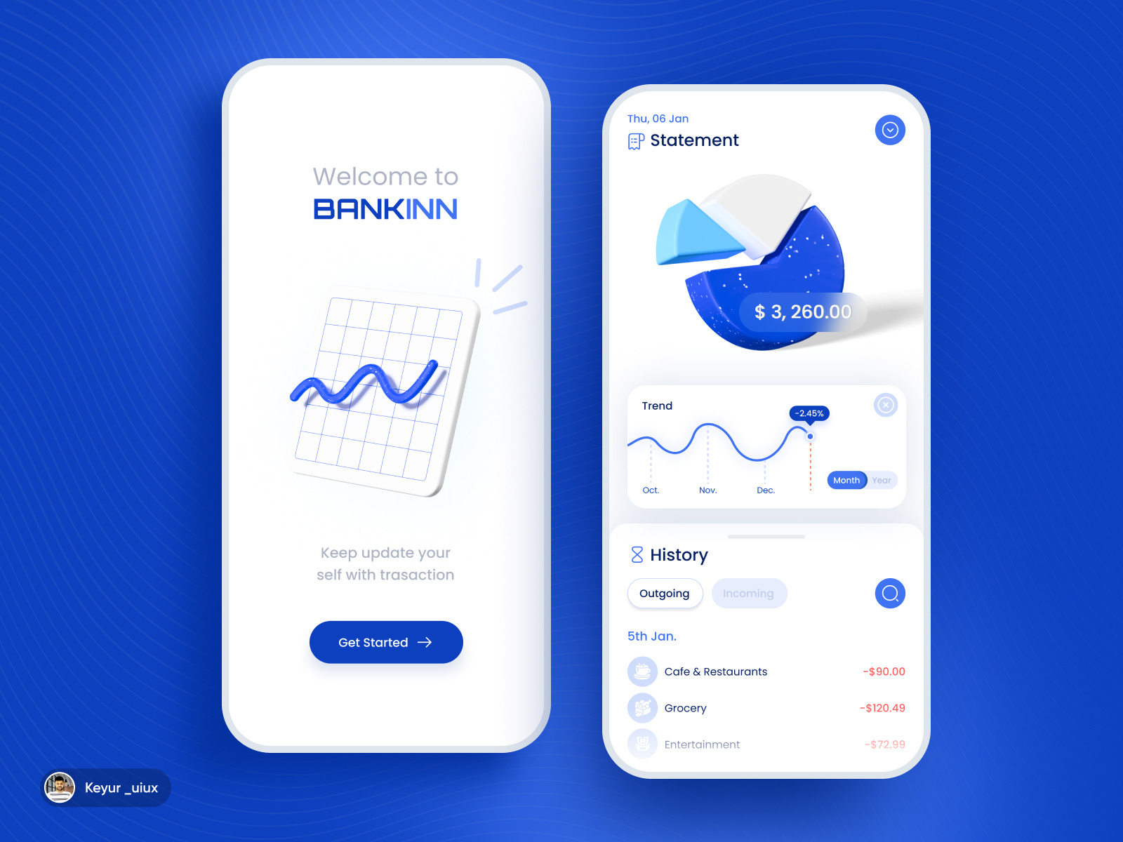 Mobile App - Payment Assistant by Keyur Payghode ️ on Dribbble