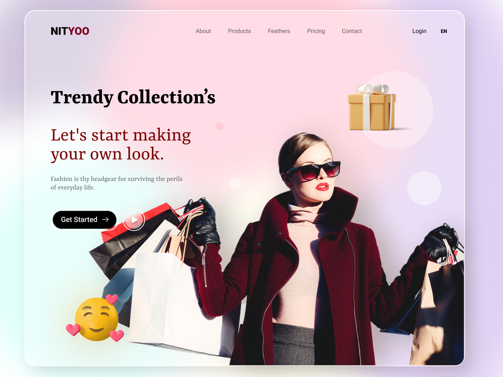 Web Design - Landing page concept by Keyur Payghode ️ on Dribbble