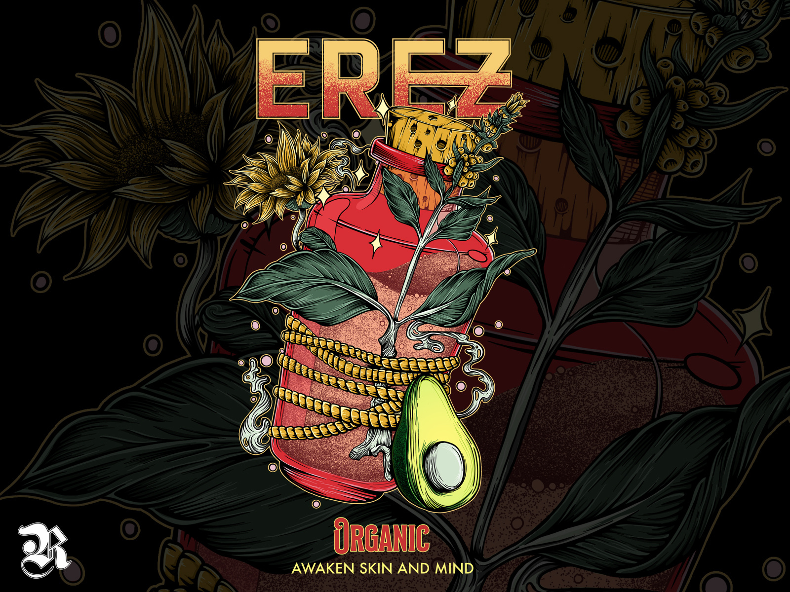 Erez by Ryan Hidayat on Dribbble