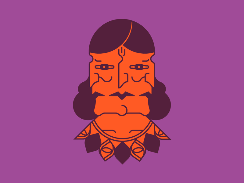 Triple Head by Lucca Bloedow on Dribbble