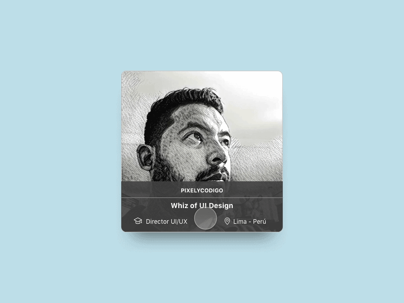 Card Animation by @pixelycodigo on Dribbble