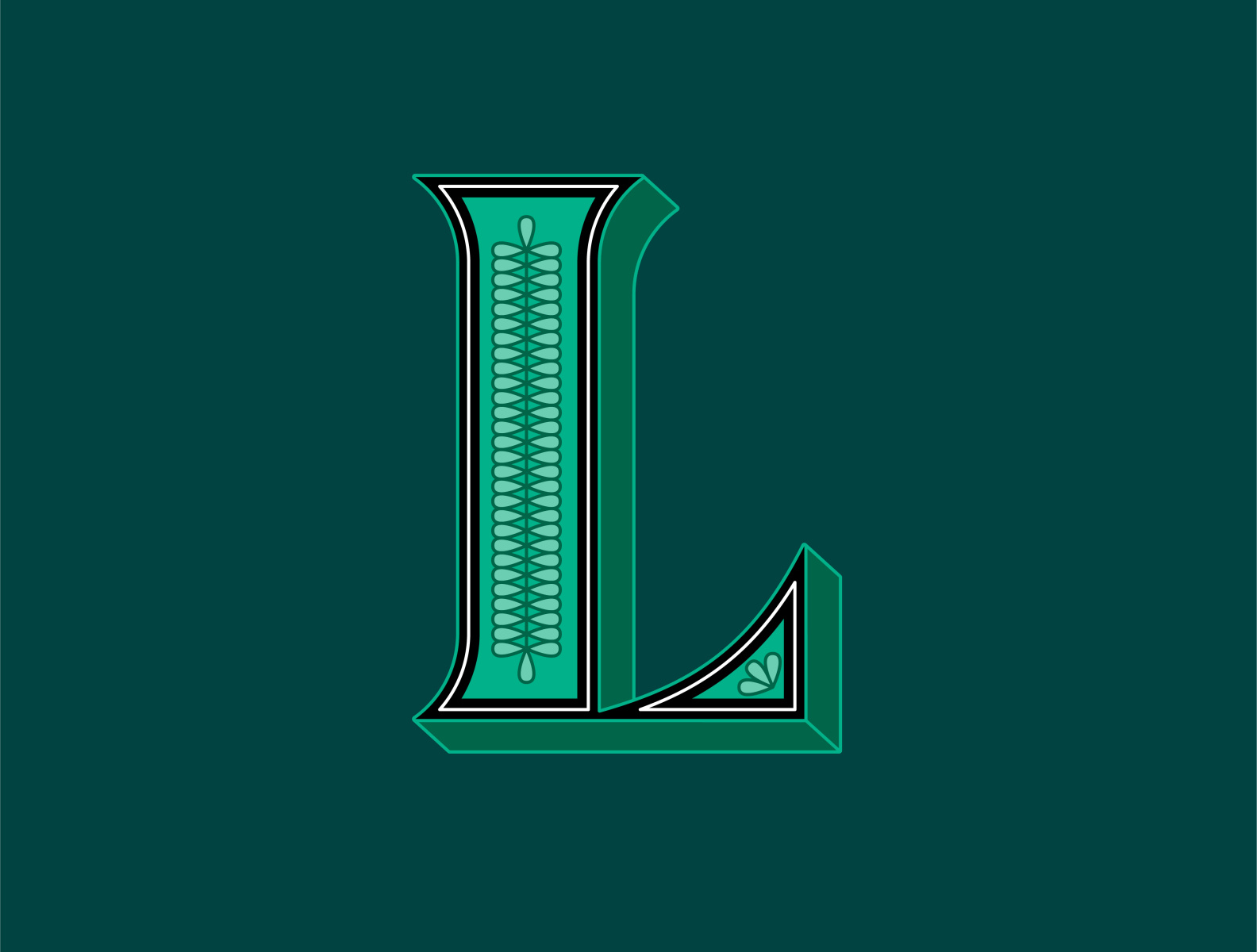 Drop Cap L by Savannah Sturm on Dribbble