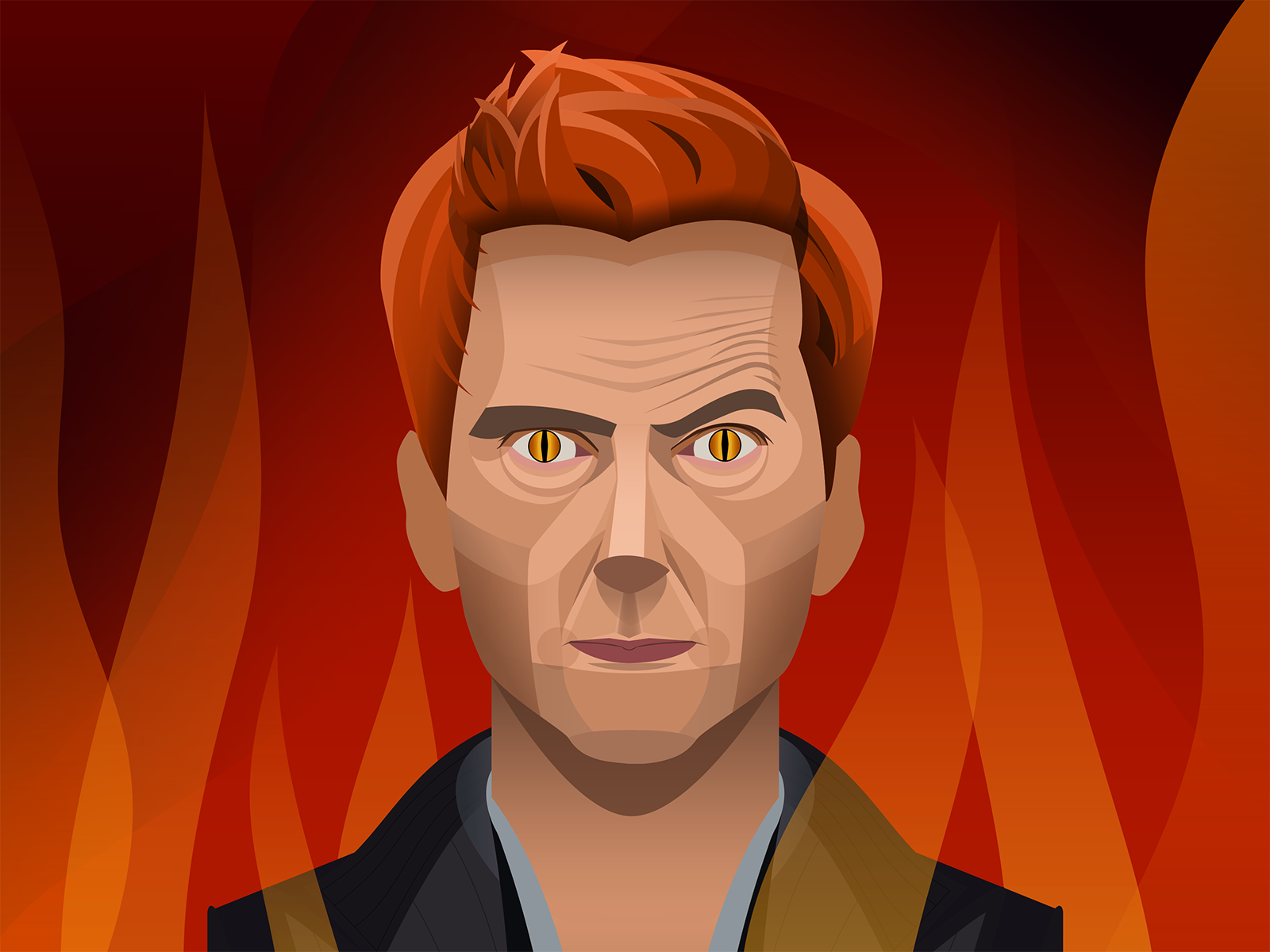 Anthony J Crowley by B. B. Wolfe on Dribbble