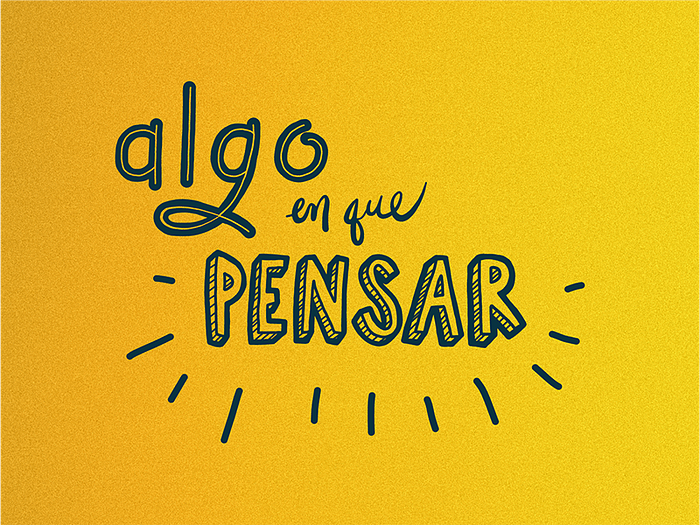 Spanish custom lettering by Russell Wadlin on Dribbble