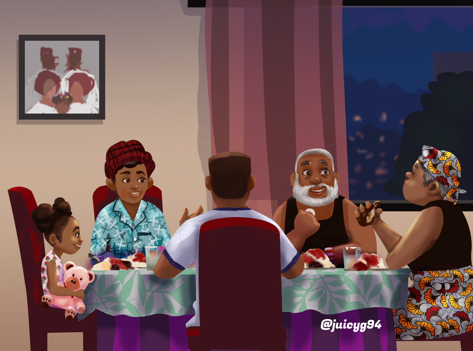 Dinner Time by Juliet Godwin on Dribbble