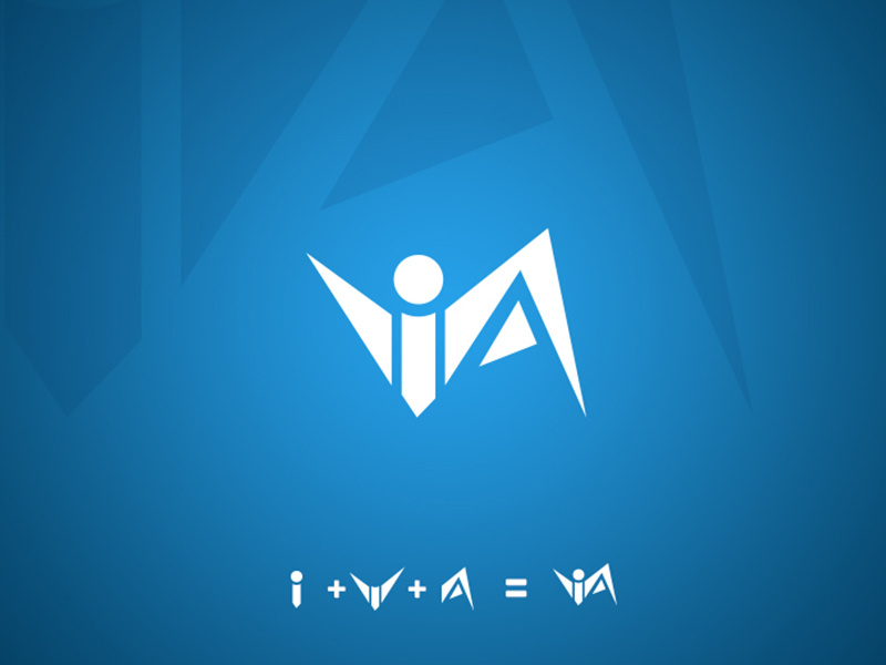Letter via, iva Logo Design by Dulal_HD on Dribbble