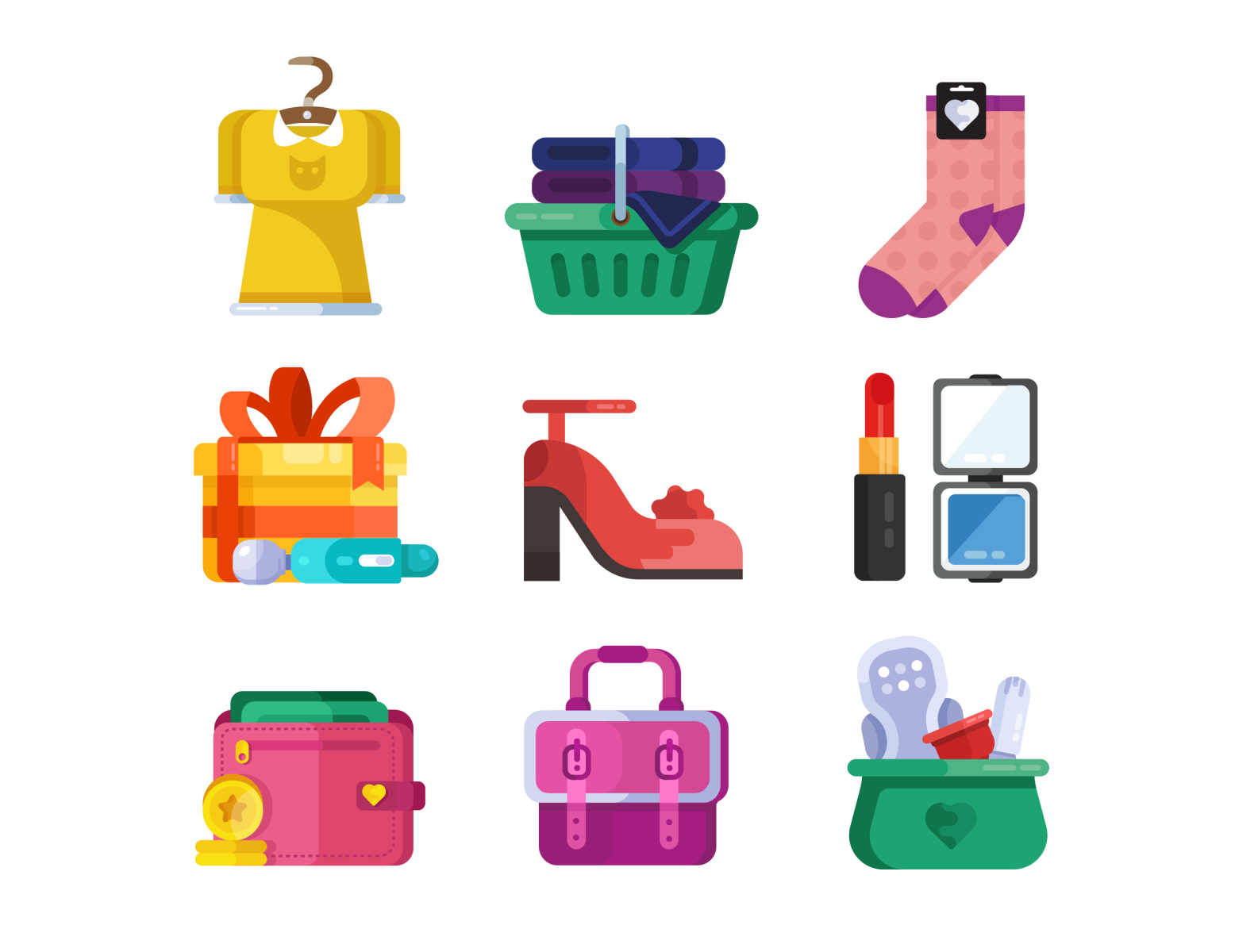 Lady's Icons by May on Dribbble