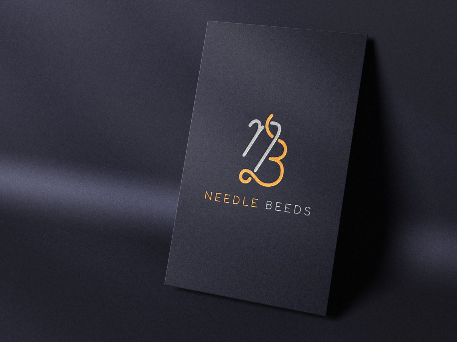 Needle Beeds Logo by Mittu. H. Bose on Dribbble