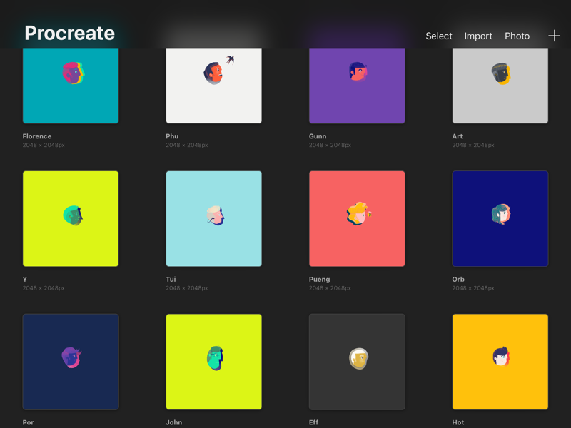 Profiles by KEOW on Dribbble