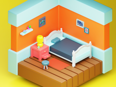 3d project study. number1 by Dorsa hashemi on Dribbble