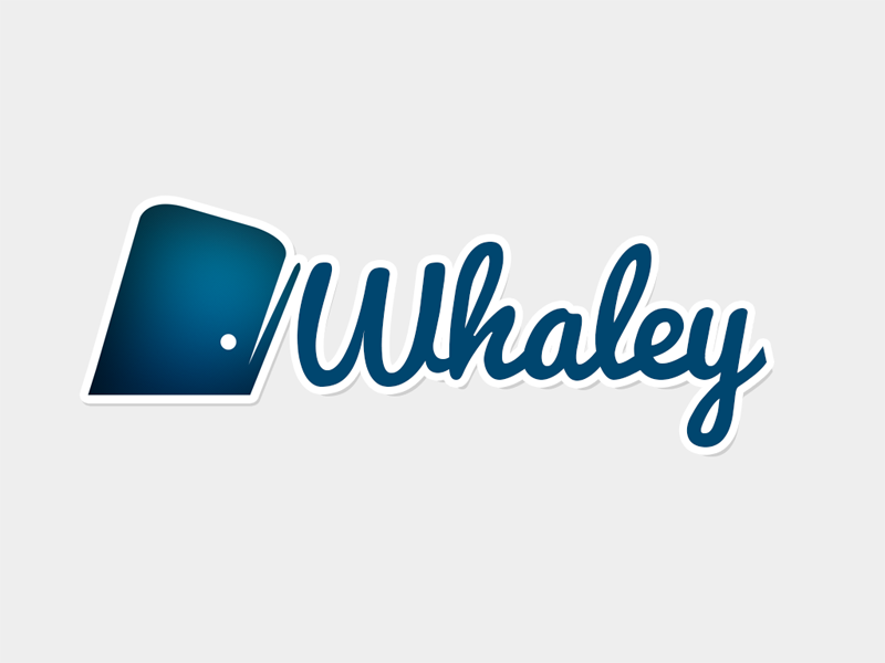 Whaley Logo by Taylor Ling on Dribbble
