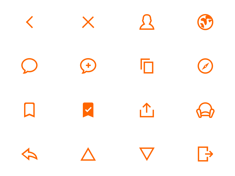 Akepa Icons by Taylor Ling on Dribbble