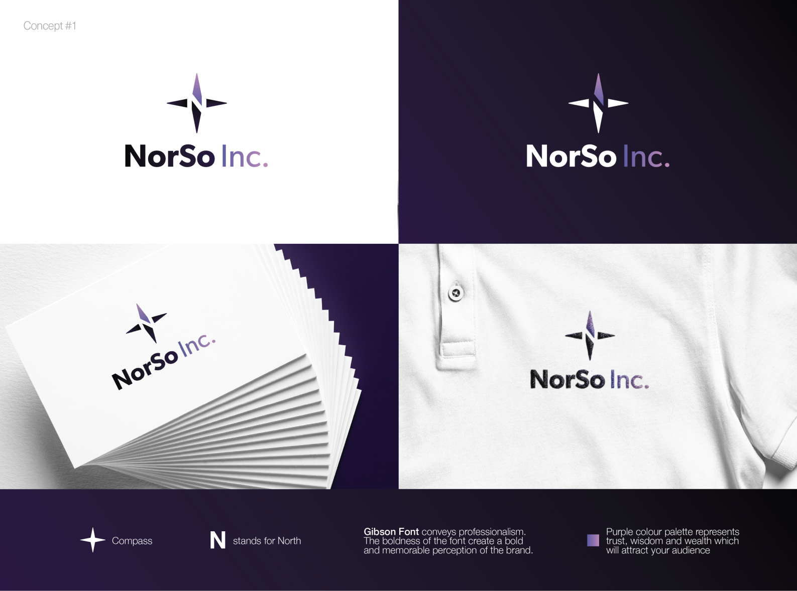 Logo Concept for NorSo by Ella Cressman on Dribbble