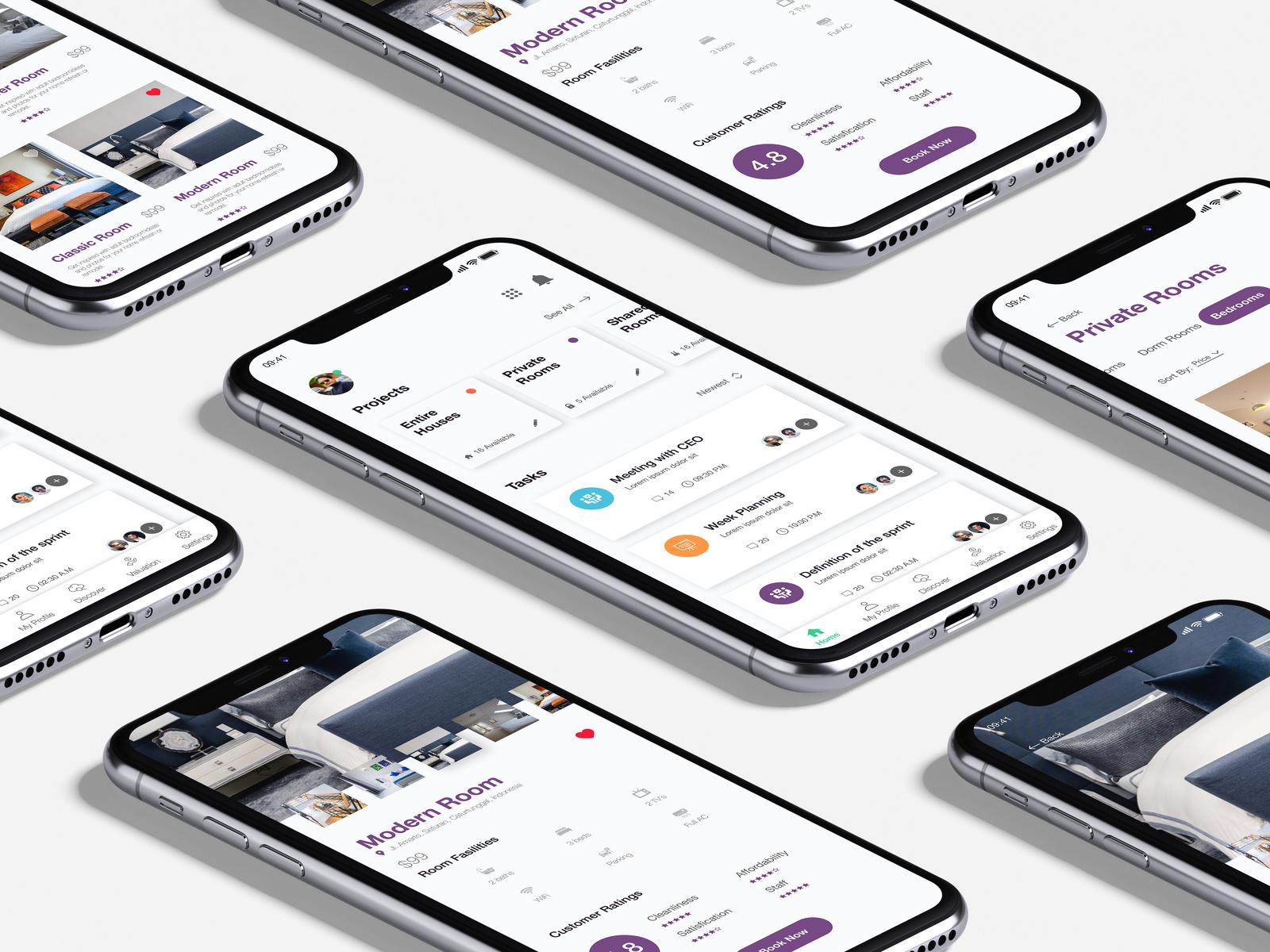 App Design Mockup by Usama Wajeeh on Dribbble