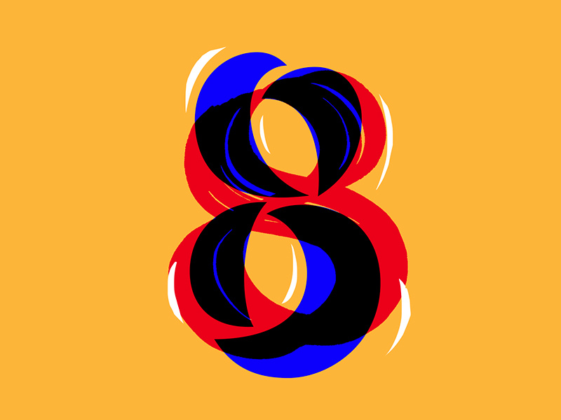 888 by Letter Collective on Dribbble