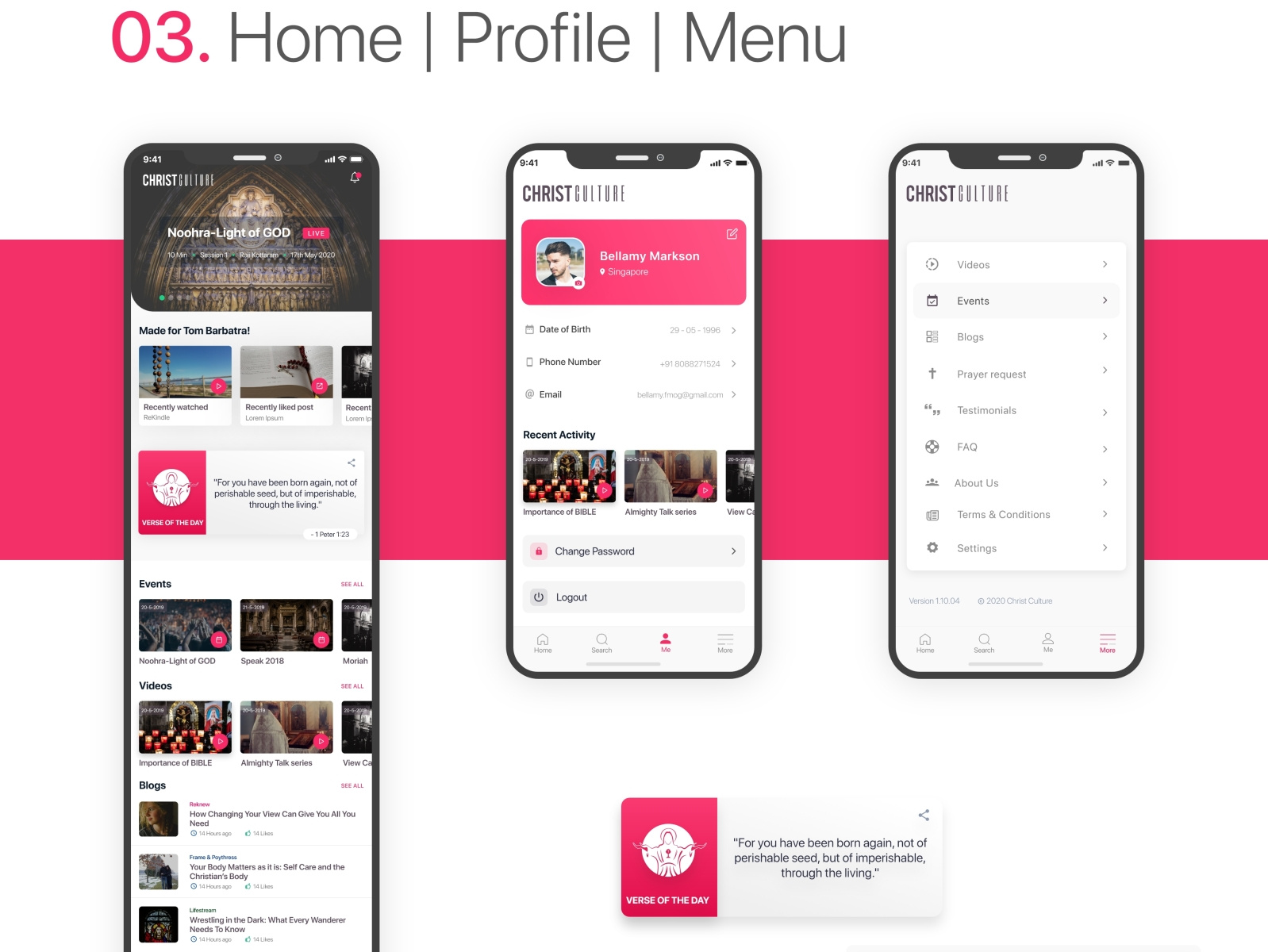 CC mobile App by chetan naik on Dribbble