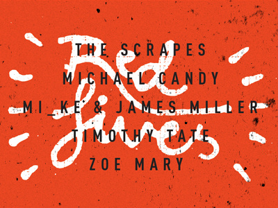 Red Fives by Anna Harris on Dribbble