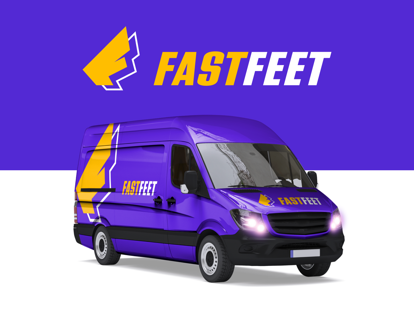 Logo FastFeet by Cleiton Avi on Dribbble