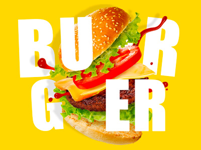 Burger by Kevyn Smith on Dribbble