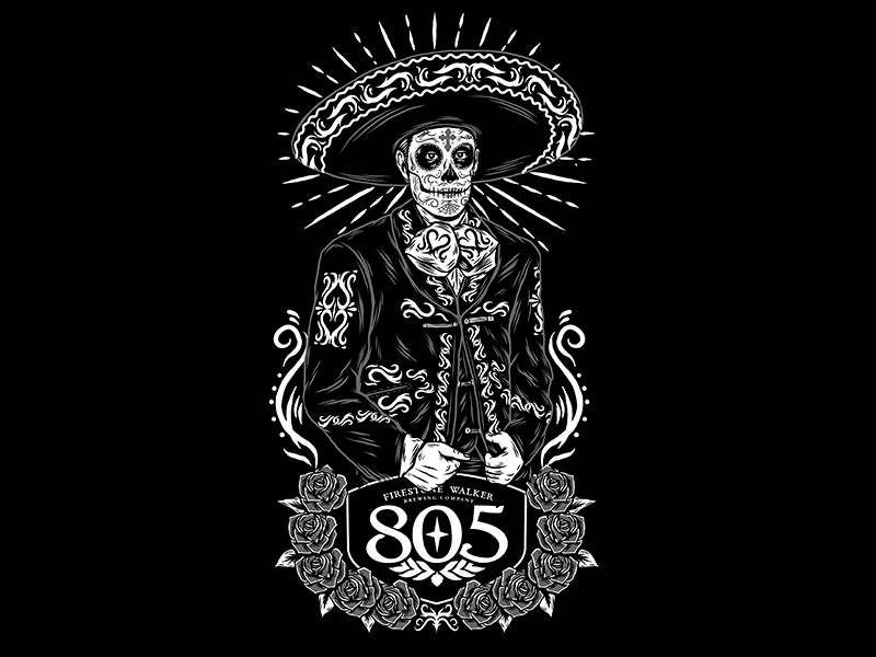 805 FIRESTONE WALKER - MARIACHI by Maleficio Rodriguez on Dribbble