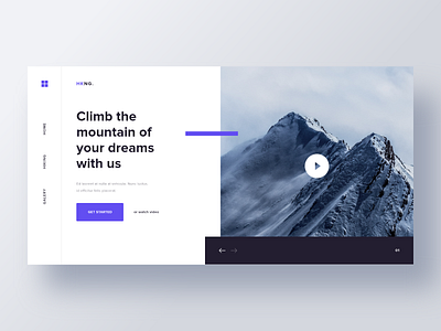 HKNG Landing Page by Nicholaus Gilang on Dribbble