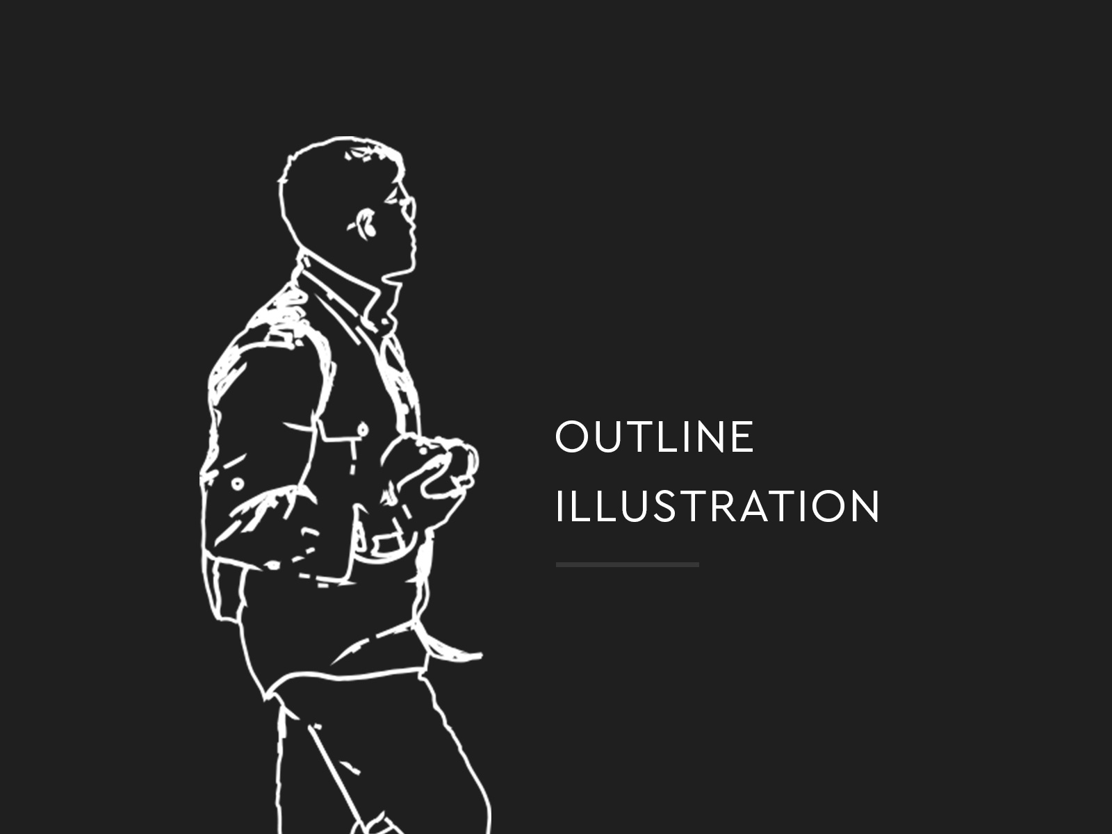 OUTLINE ILLUSTRATION by Naveen M on Dribbble