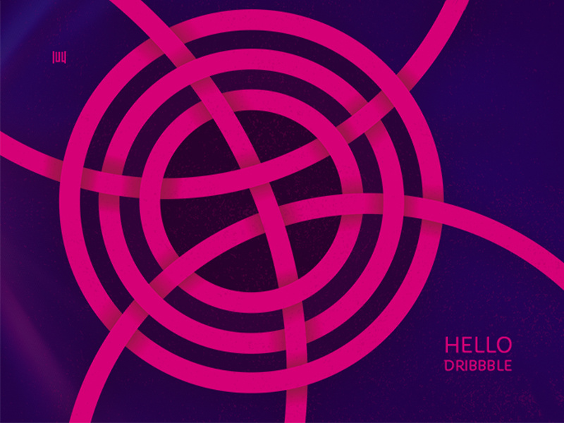 Hello Dribbble by Dmitriy Lu4 on Dribbble