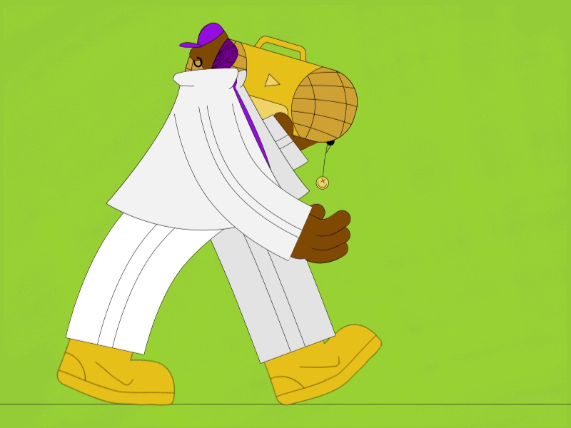 Rap boy! by LMotions on Dribbble