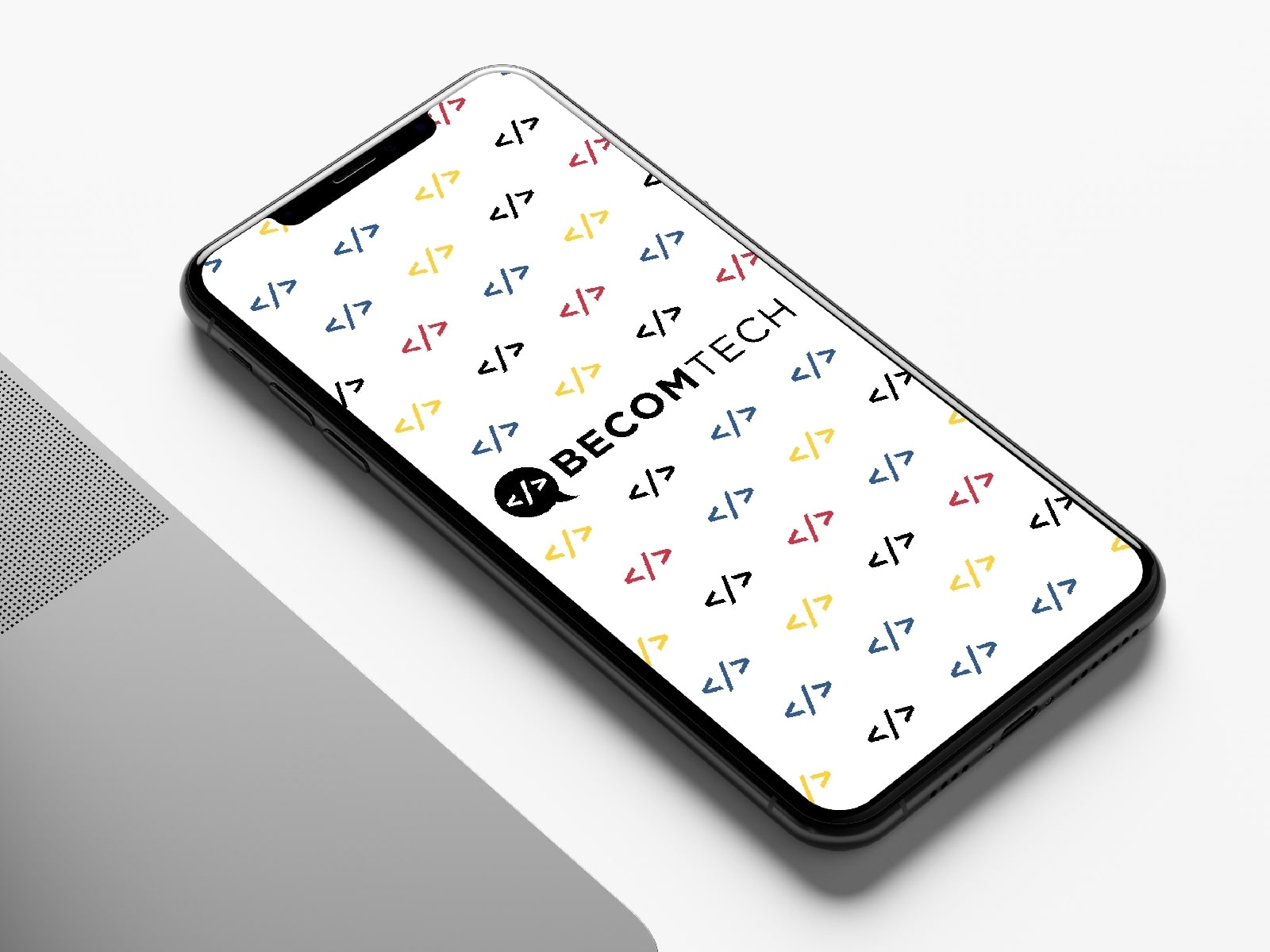 BECOMTECH : logo mockup by Pierre ROBIN on Dribbble