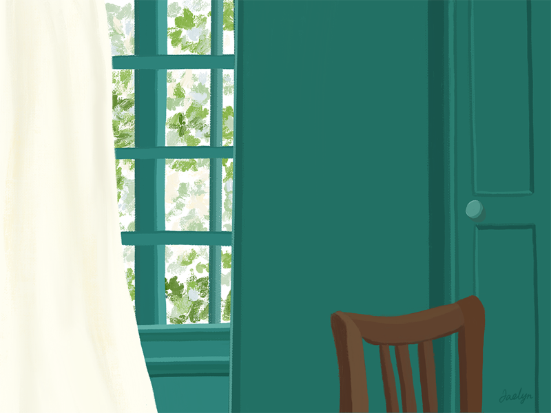 Illustration Series: Inside the Window by Jaelyn Liu on Dribbble