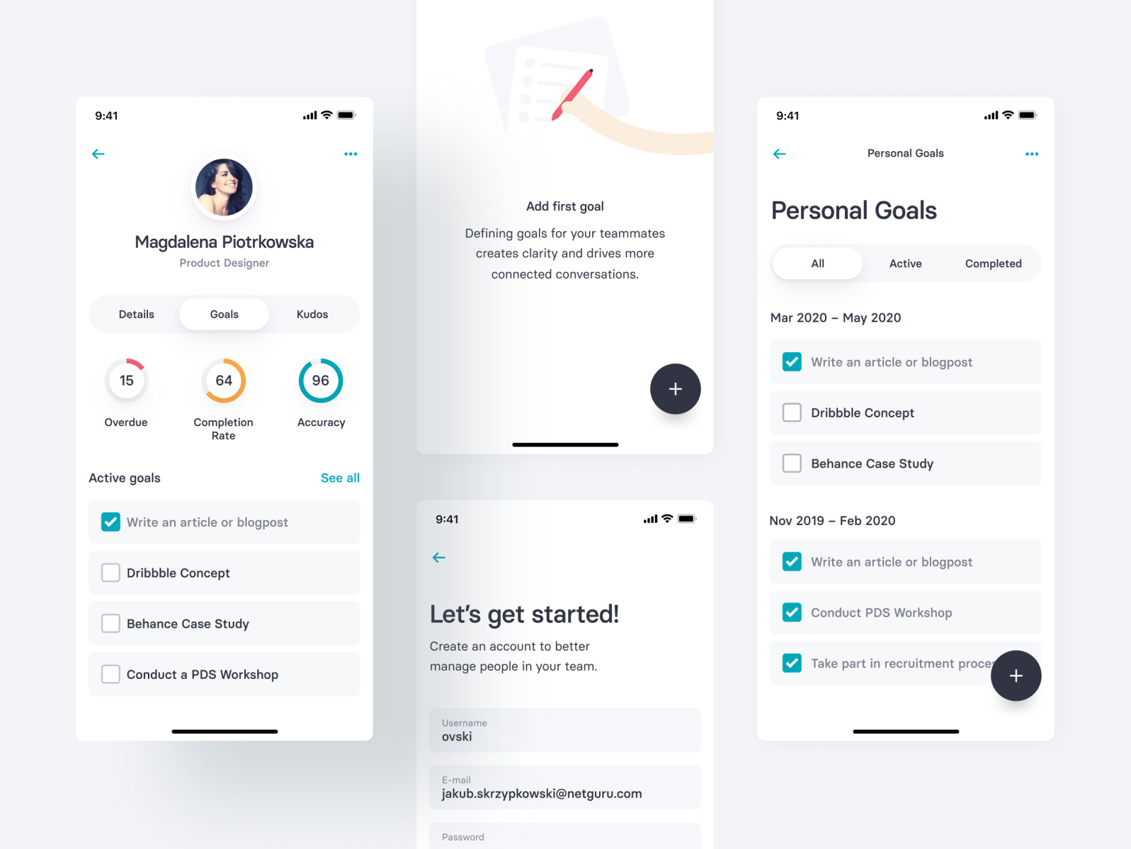 Team Management App Concept — 2 by Jakub Skrzypkowski for Netguru on ...