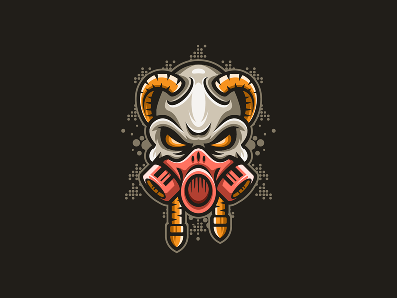 Skull Mask by Xhoirul Fa on Dribbble